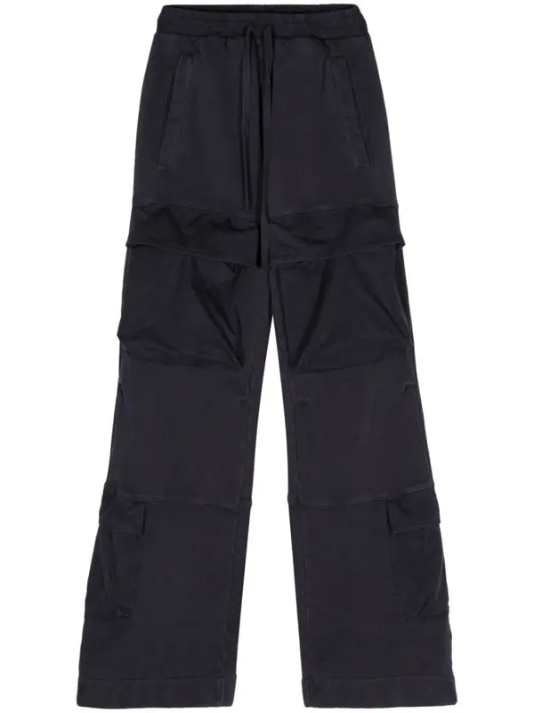 ENTIRE STUDIOS Utility Mid-rise Track Trousers - Blue