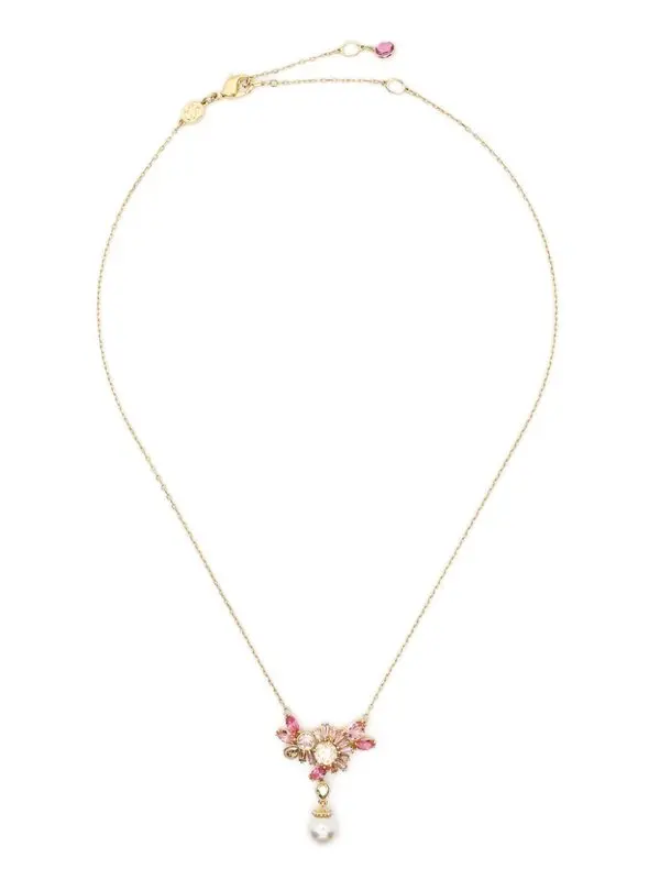 SWAROVSKI Gema Pendant Necklace - Gold