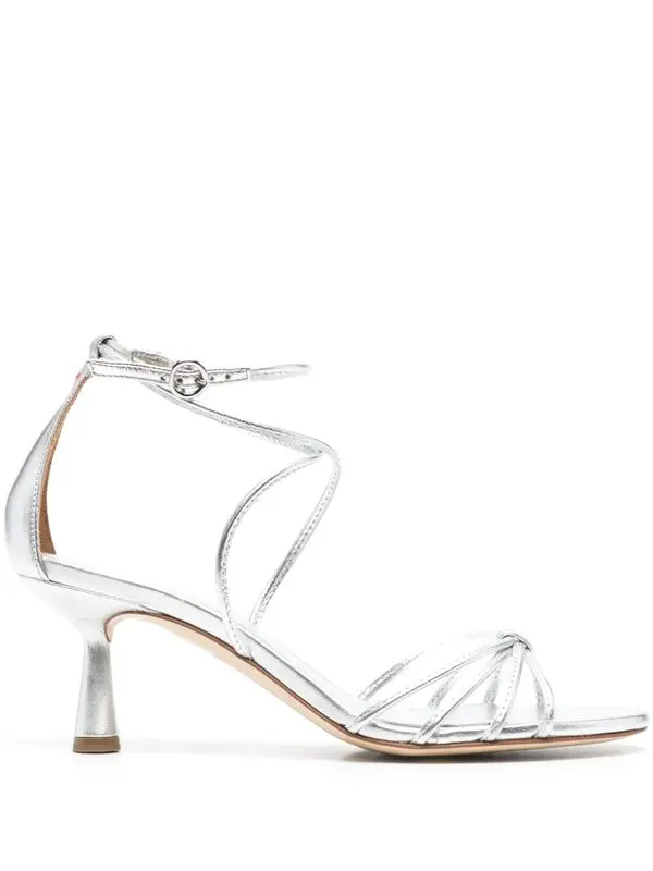AeydĒ Luella 65mm Metallic Sandals