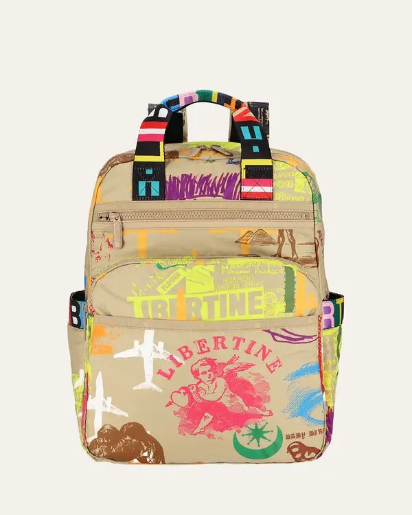 LeSportsac x Libertine Colorful Striped Backpack LeSportsac x Libertine - Fall 2024 Collection main image 4
