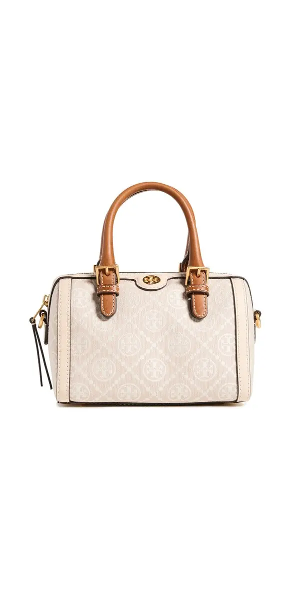 Tory Burch T Monogram Petite Barrel Bag