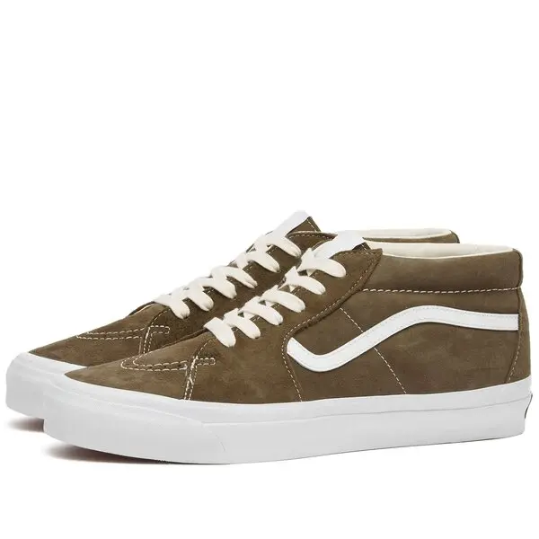 VANS Sk8-mid Reissue 83 Sneakers - Lx Pig Suede Sea Turtle