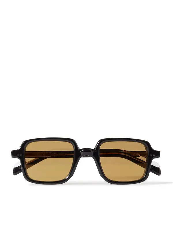 CUTLER AND GROSS Rectangle-frame Sunglasses - Black