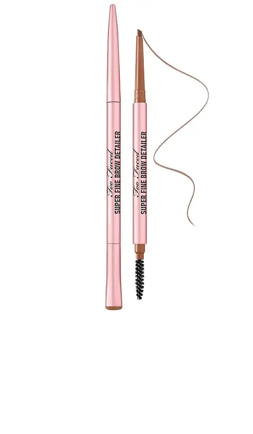 TOO FACED Super Fine Brow Detailer Eyebrow Pencil - Soft Brown