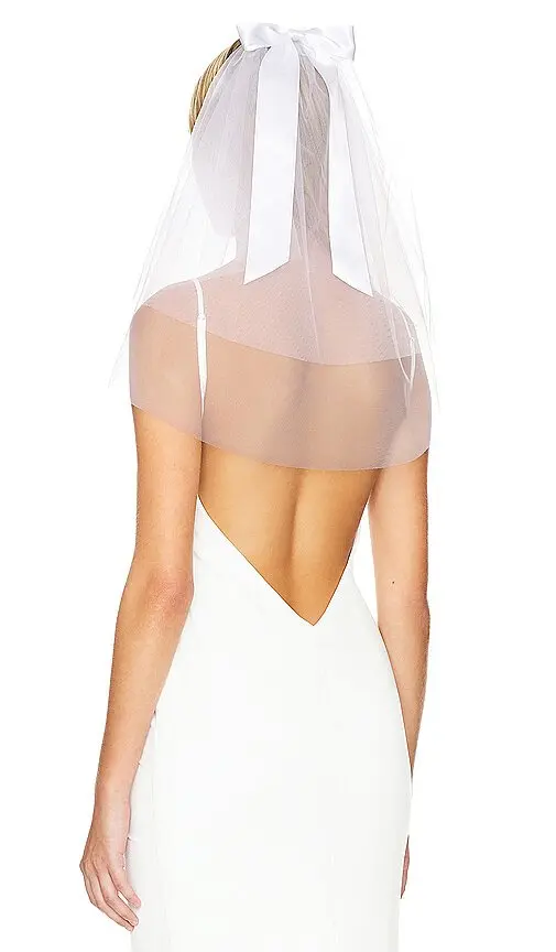 GIGI & OLIVE Ribbon Bow Veil