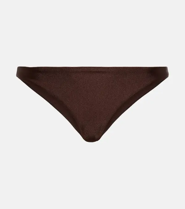 Jade Swim Classic Bikini Bottom - Brown