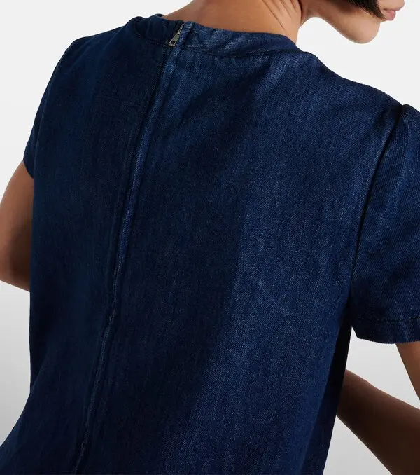 Gucci Horsebit Denim Minidress