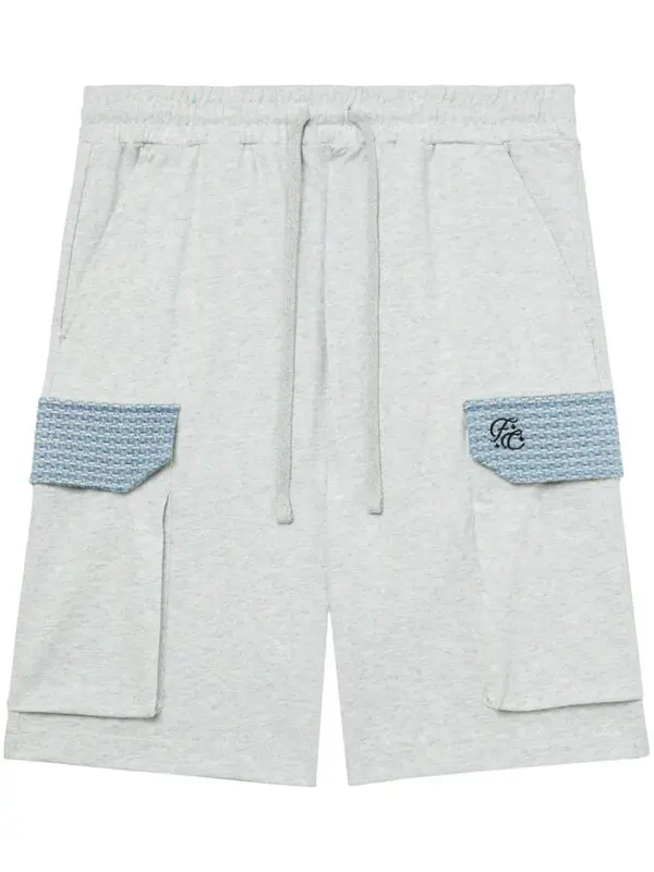 FIVE CM Tweed Detailing Cotton Shorts