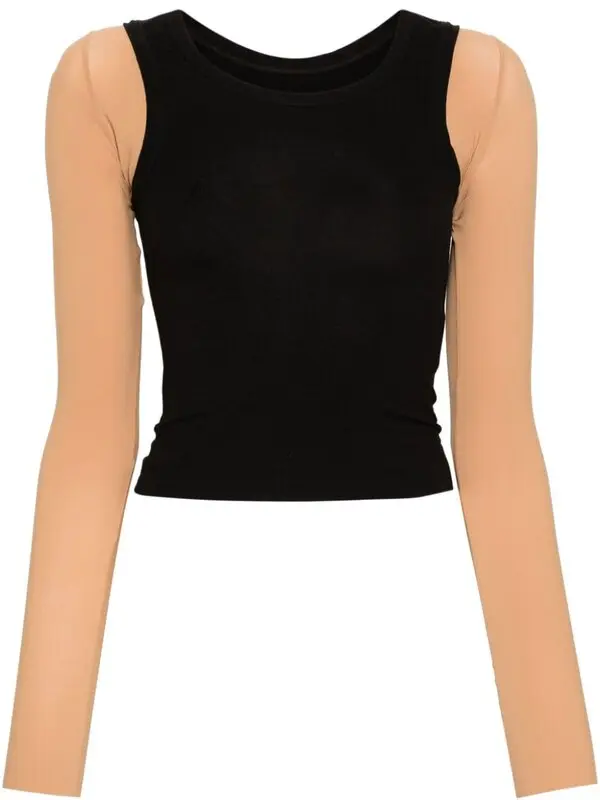 MAISON MARGIELA Numbers-motif Layered Top