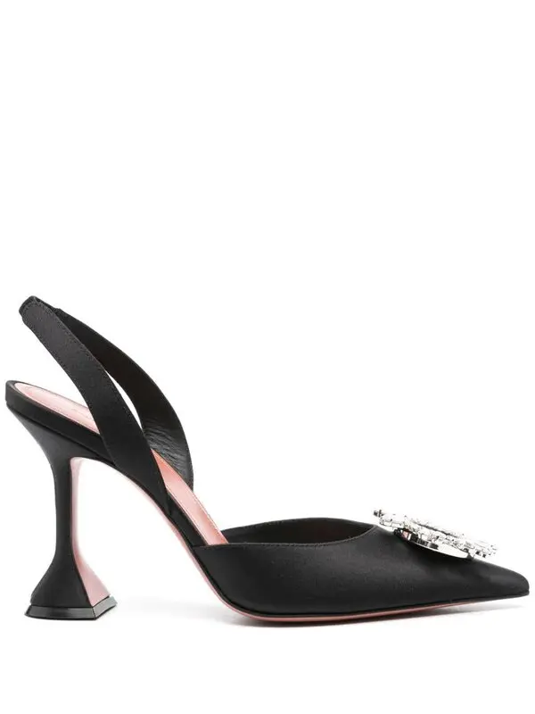 Amina Muaddi Begum 105mm Slingback Pumps