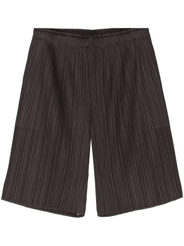 Issey Miyake Plissé Shorts - Black