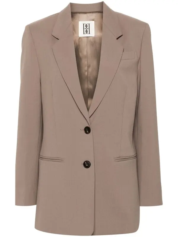 BY MALENE BIRGER Ophie Single-breasted Blazer - Neutrals