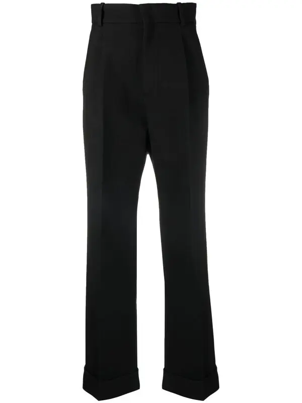 Gucci High-waisted Wool Trousers