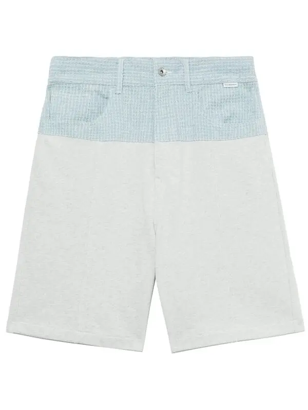 FIVE CM Wide-leg Panelled Shorts