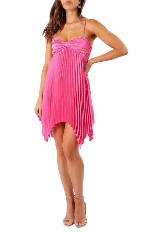 PETAL & PUP Vikki Pleat Minidress