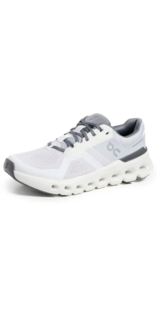 On Cloudrunner 2 Sneakers - Frost White