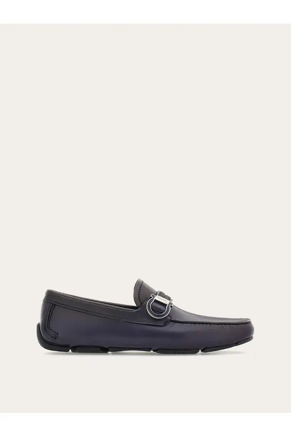 FERRAGAMO Driver With Gancini Ornament - Blue