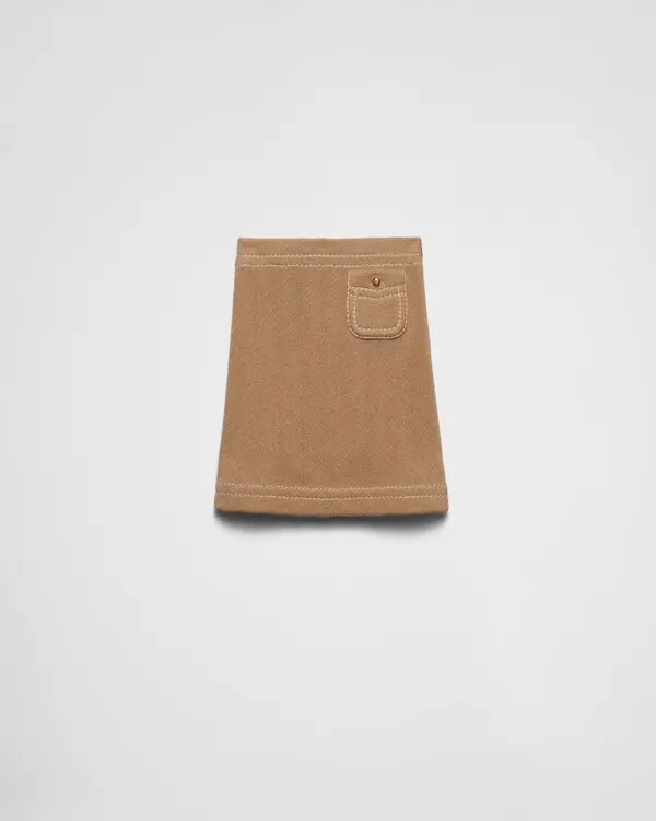 Prada Cotton Miniskirt