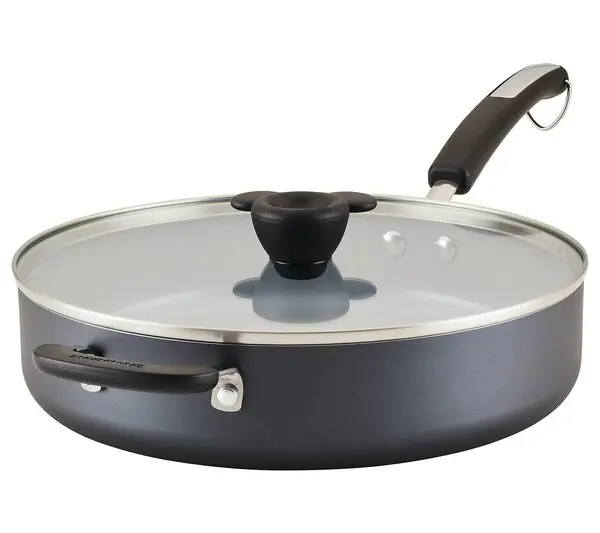 FARBERWARE 4.5qt Disney Monochrome Ceramic Saut E Pan W/ Lid