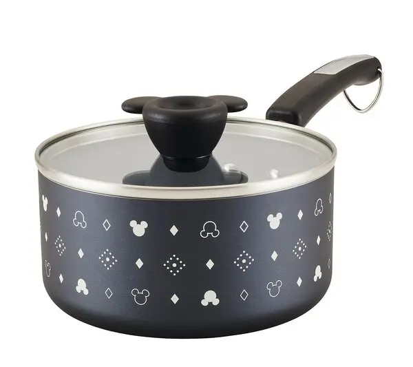 FARBERWARE 2qt Disney Monochrome Ceramic Nonsti Ck Saucepan