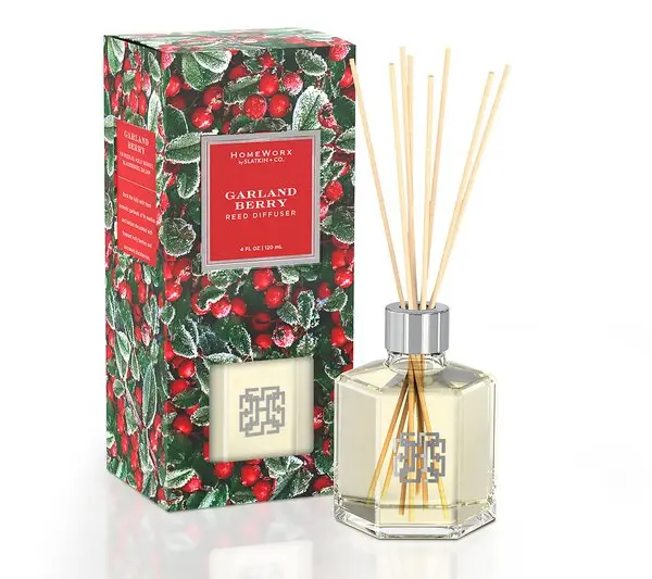 HOMEWORX BY SLATKIN + CO. Holiday Reed Diffuser