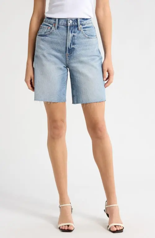 PISTOLA Kaylee Bermuda Denim Shorts - Boulder
