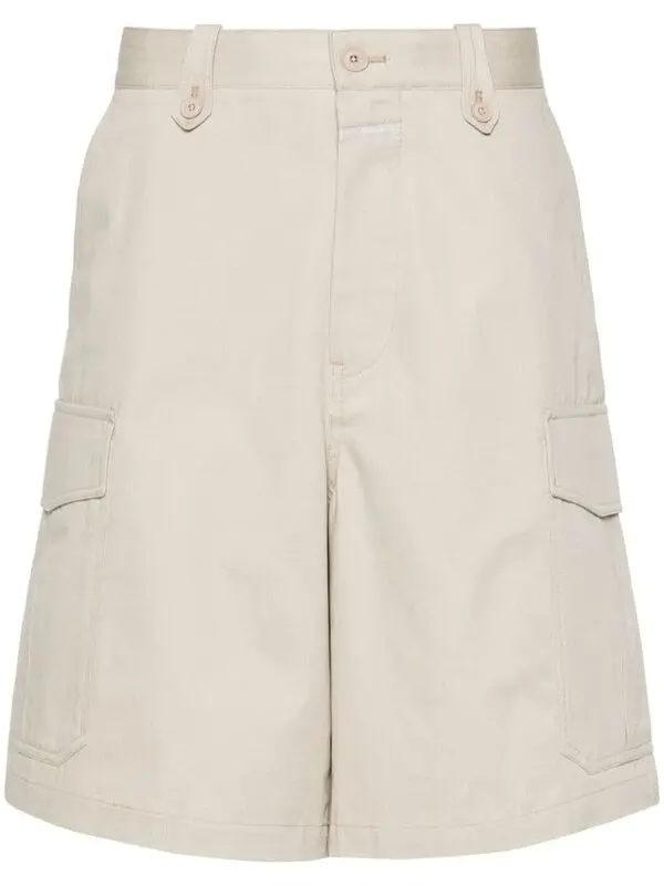 Closed Cotton Cargo Shorts