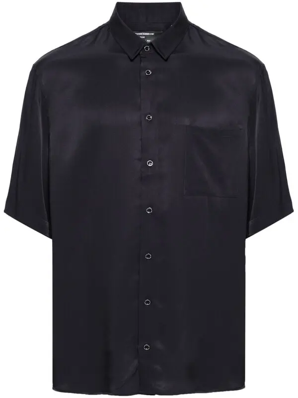 Patrizia Pepe Short-sleeve Textured Shirt