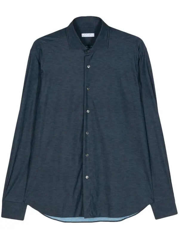 ORIAN Long-sleeves Mélange Shirt