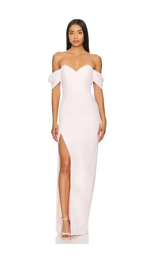Amanda Uprichard X Falcon Gown - Blush
