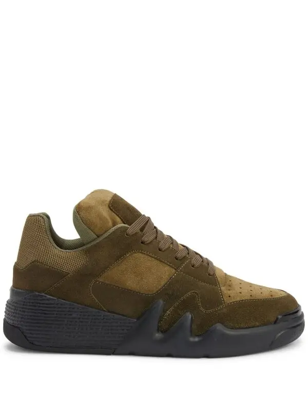 GIUSEPPE ZANOTTI Talon Logo-patch Sneakers - Brown