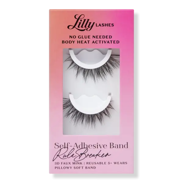 LILLY LASHES Rulebreaker Self-adhesive 3d Faux Mink Lashes