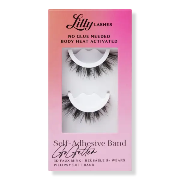 LILLY LASHES Gogetter Self-adhesive 3d Faux Mink Lashes