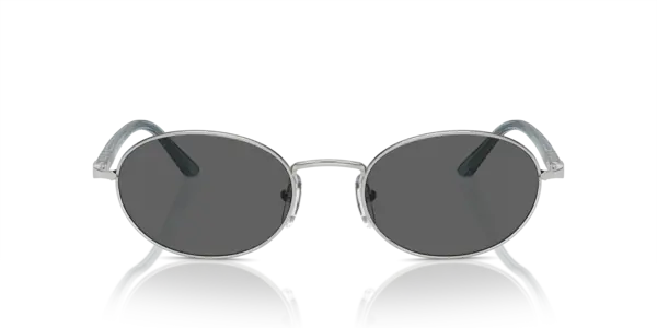Persol Round Frame Eyeglasses - Dark Grey