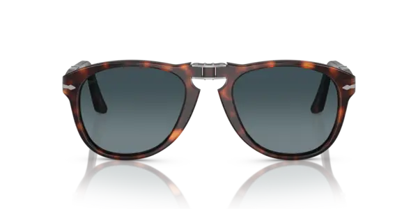 Persol 714 Original Sunglasses - Polarized Light Blue Gradient