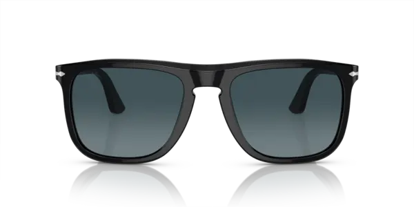 Persol Square Frame Sunglasses - Light Blue Gradient Dark Blue