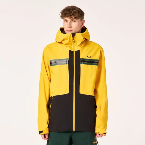 Oakley Tc Reduct Earth Shell Jacket - Yellow,green