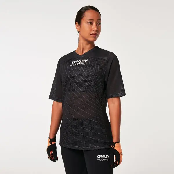 Oakley Pilot Rc Short Sleeve Jersey - Black