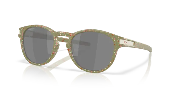 Oakley Latch Round Frame Sunglasses - Matte Fern Terrazzo