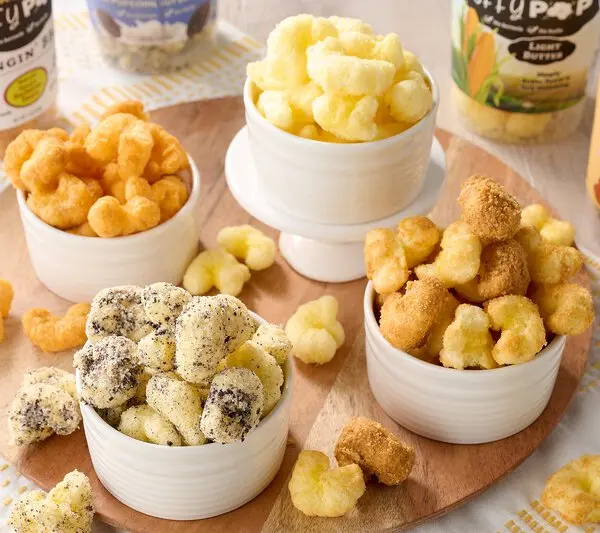 PUFFY POP Tubs Of Sweet & Salty Puffed Corn Variety Pack