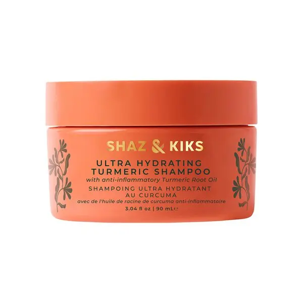 SHAZ & KIKS Ultra Hydrating Turmeric Shampoo For Dry, Itchy Scalp