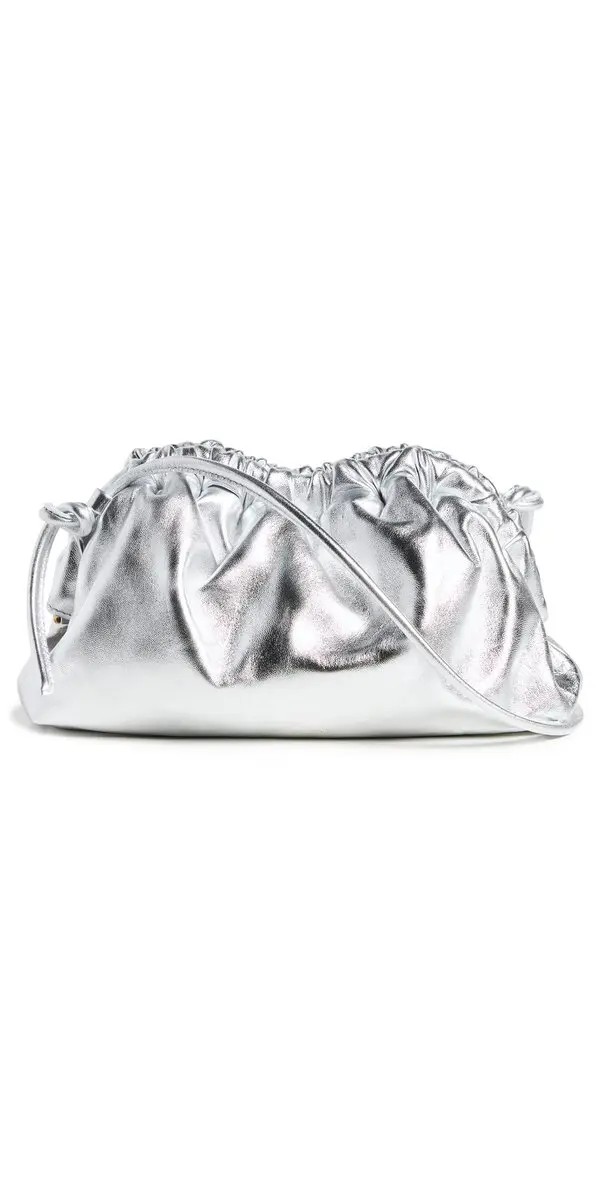 MANSUR GAVRIEL Mini Cloud Clutch - Silver