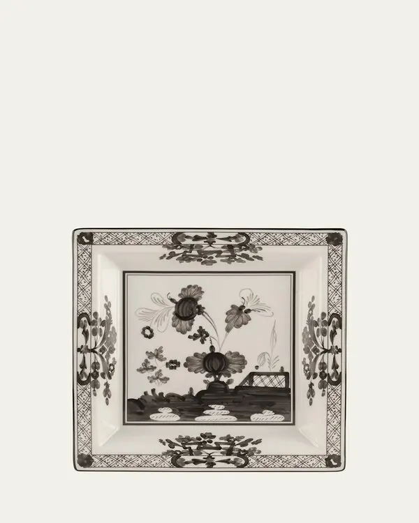 GINORI 1735 Albus Squared Porcelain Tray, 9.6
