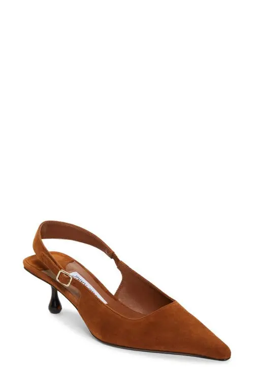 JIMMY CHOO Amel Slingback Kitten Heel Pumps - Tan/tortoise