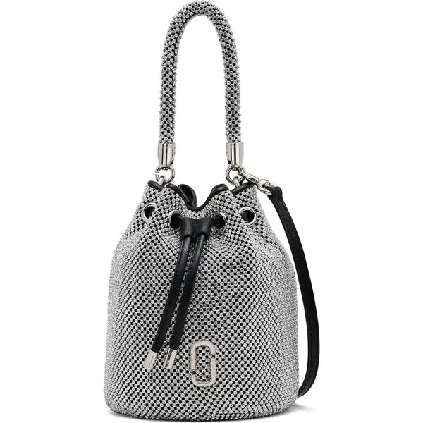 Marc Jacobs Mini Rhinestone Bucket Bag - Crystals