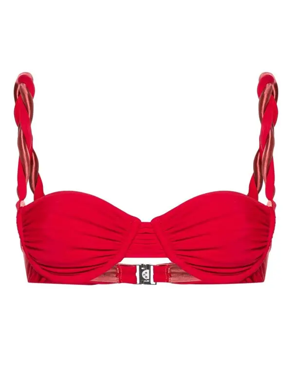 ISA BOULDER Chunky Rope Underwire Bikini Top