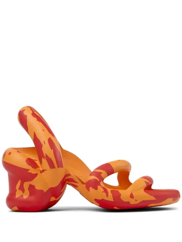 Camper Kobarah 76mm Sandals - Orange