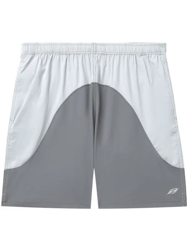 FIVE CM Two-tone Panelled Shorts