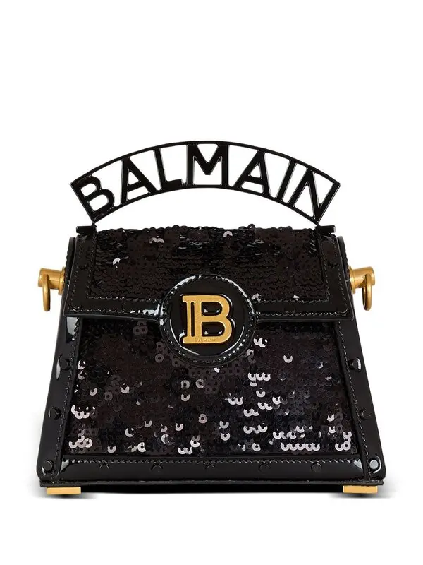 Balmain B-buzz Dynasty Shoulder Bag - Black