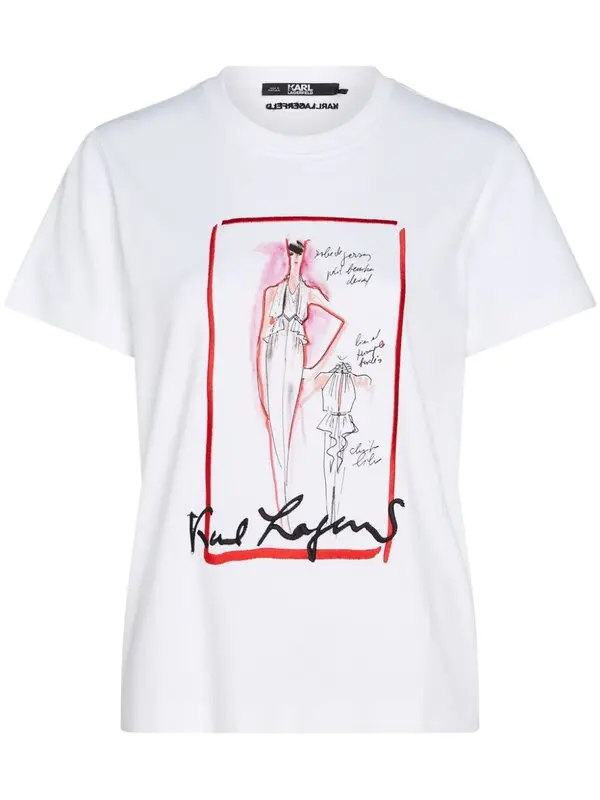 Karl Lagerfeld Logo-print T-shirt